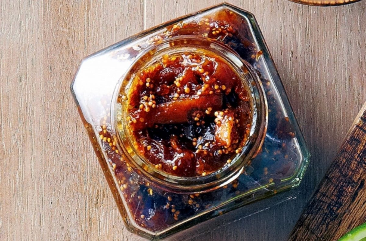 Homemade Fig chutney